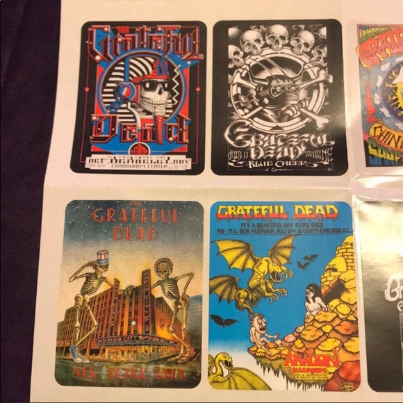 Grateful Dead | Other | New Set Of 8 Vintage Grateful Dead Poster ...